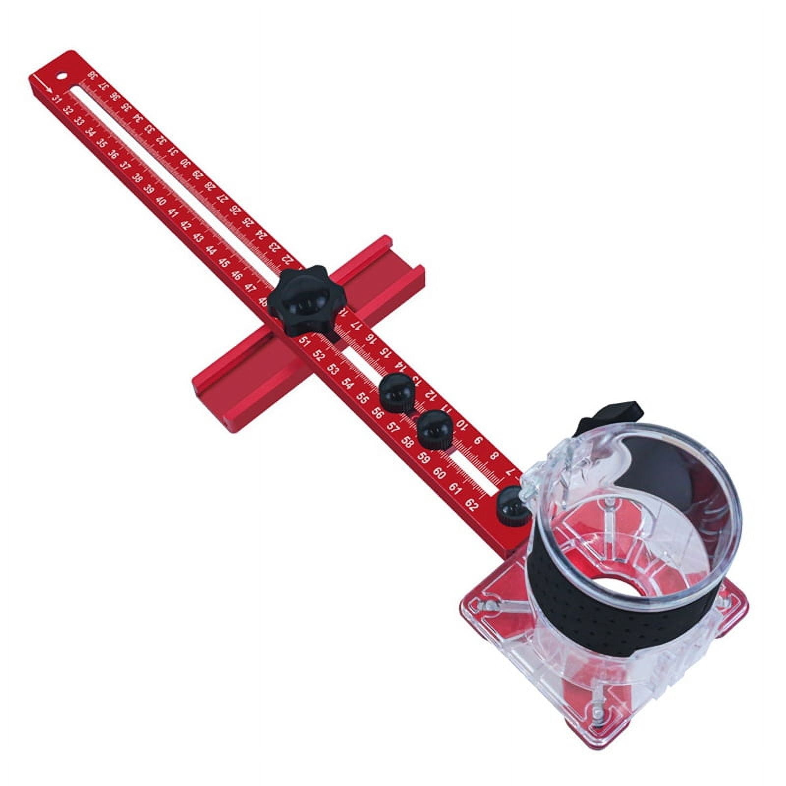 4 in 1 Router Milling Groove Bracket-Cabinet Hardware Jig Router Circle ...