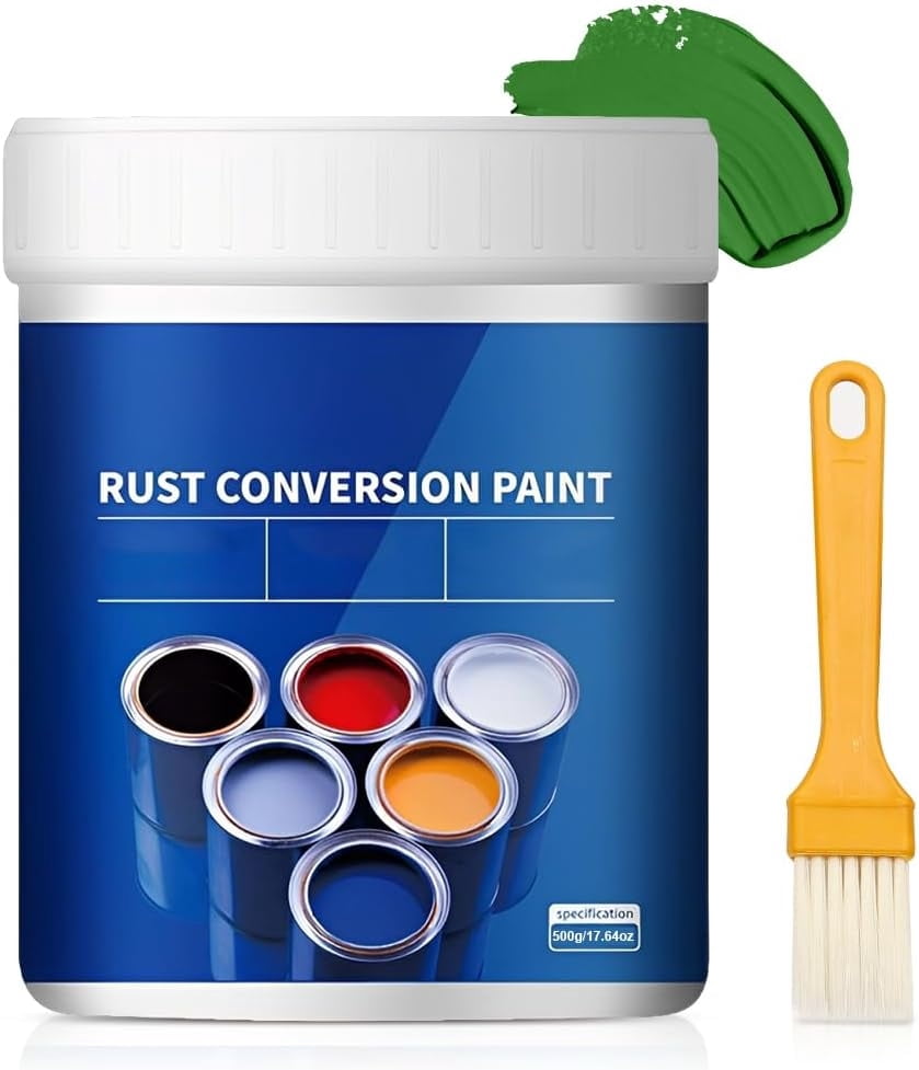 4-in-1 Rust Converter Paint for Metal – Weatherproof, Water-Based, Long ...