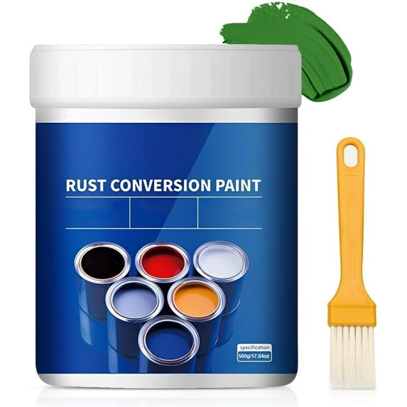 4-in-1 Rust Converter Paint for Metal – Weatherproof, Water-Based, Long ...