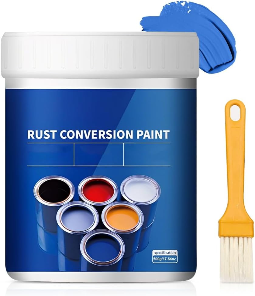 4-in-1 Rust Converter Paint for Metal – Weatherproof, Water-Based, Long ...