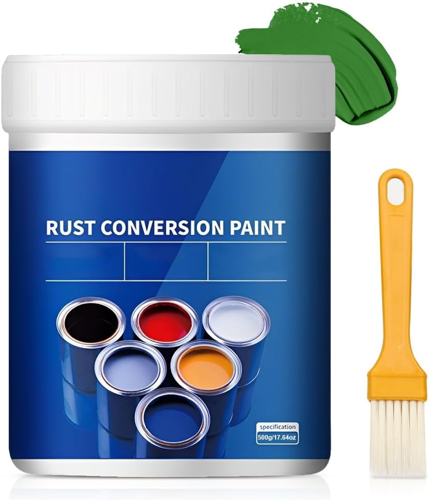 4-in-1 Rust Converter Paint for Metal – Weatherproof, Water-Based, Long ...