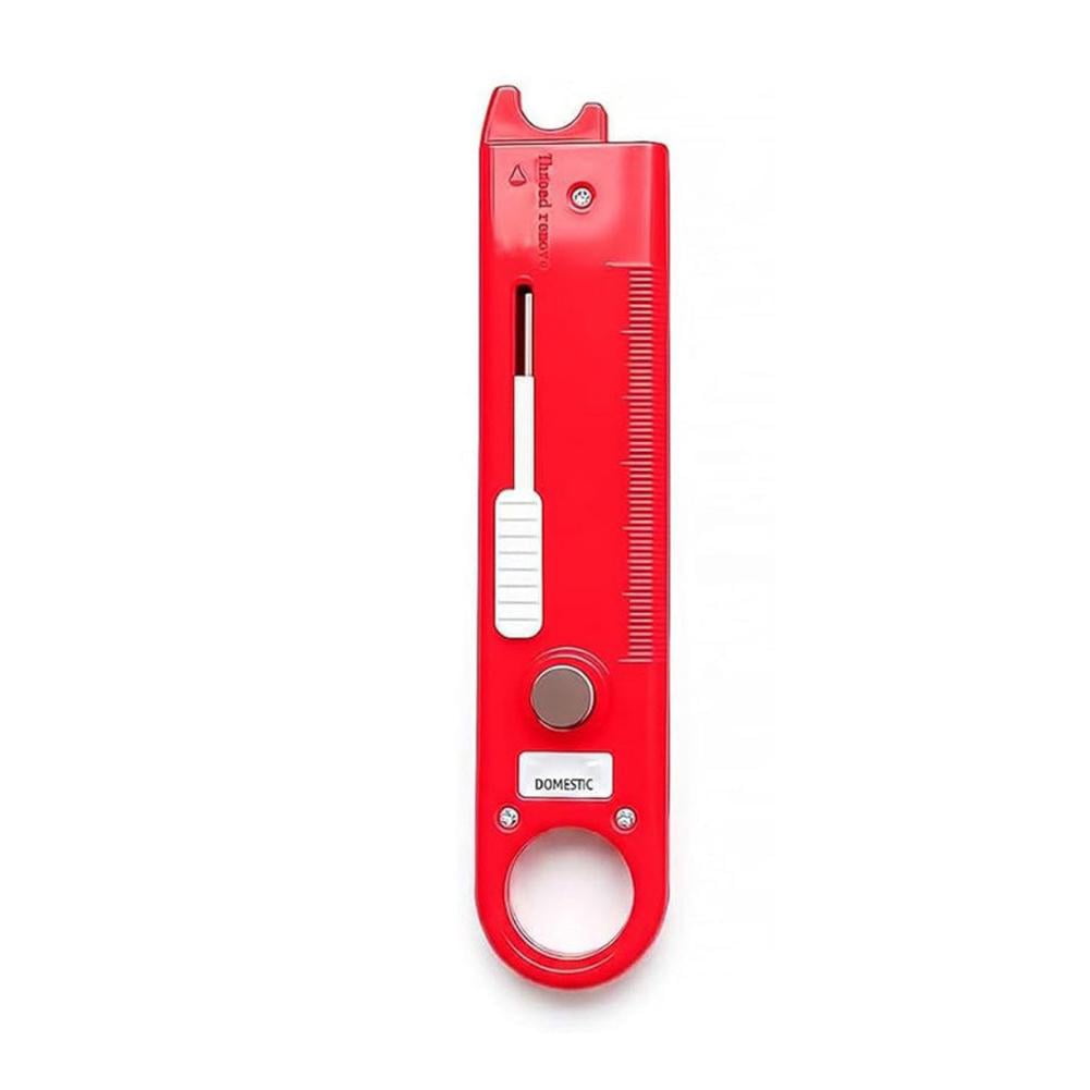 4-in-1 Sewing Needle Threader Tool With Seam Ripper Magnifier Ruler ...