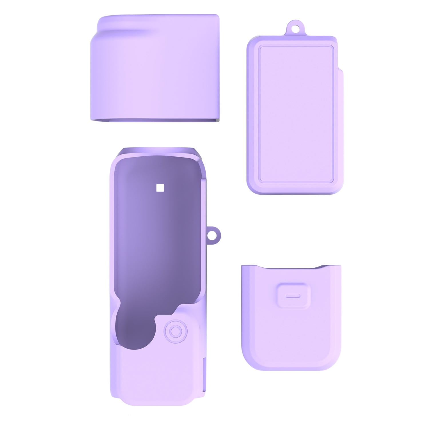 4-in-1 Silicone Protective Case Set for DJI Pocket 4 Camera – Dustproof ...