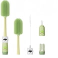 4-in-1 Silicone Water Bottle Cleaning Brush Kit, Long Handle Straw ...