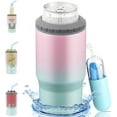 4-in-1 Skinny Can Cooler for Slim Can Cooler Beer & Hard Seltzer ...