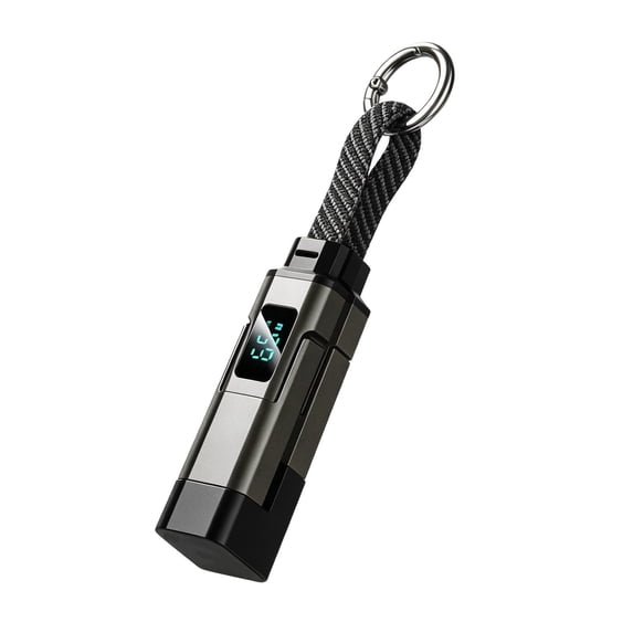 4 in 1 Smart Display Keychain Cable - Portable Digital Display Short ...