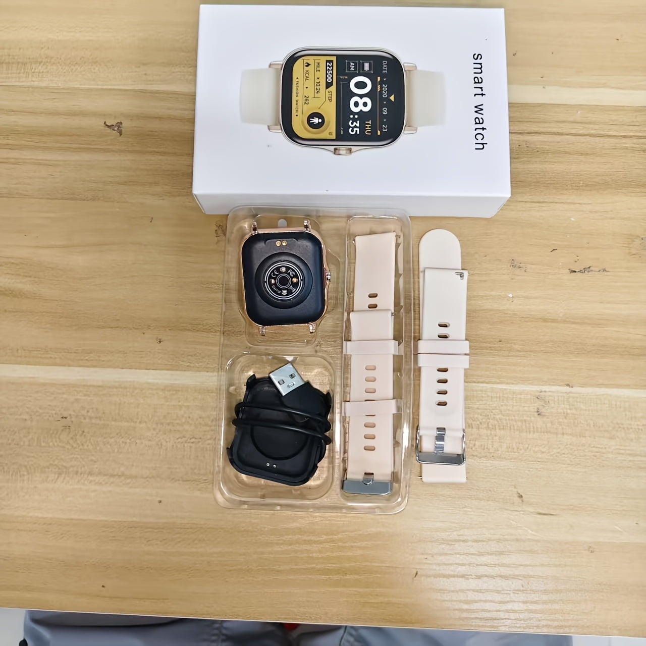 4-in-1 Smart Tech Gift Set, Luminous Gaming Headphones + Smart Watch ...