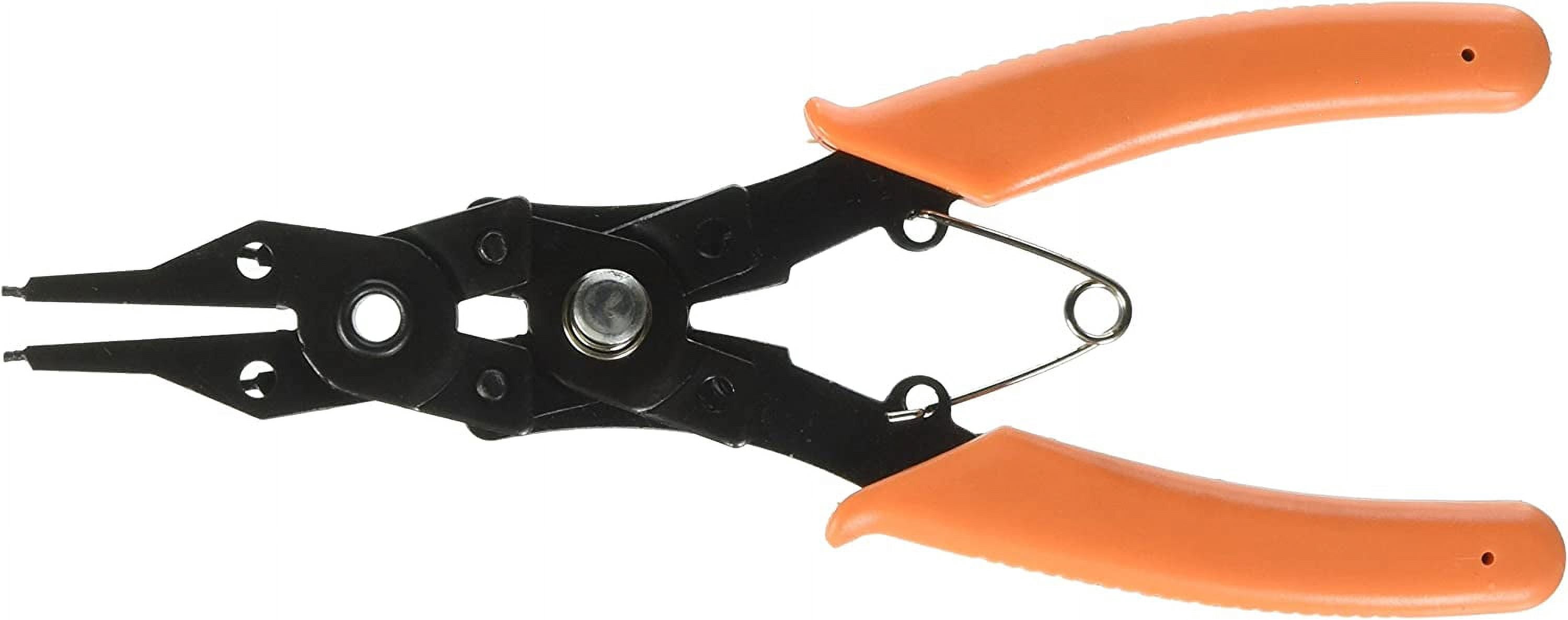 4-in-1 Snap Ring Circlip E-Clip Retaining Ring Pliers Set - Soft Grip ...