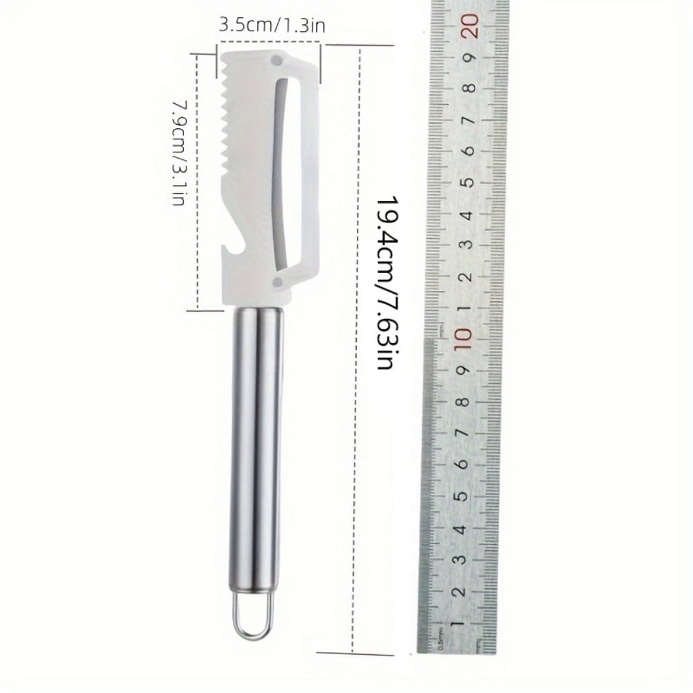 4-in-1 Stainless Steel Multifunctional Peeling Knife - Bottle Opener ...