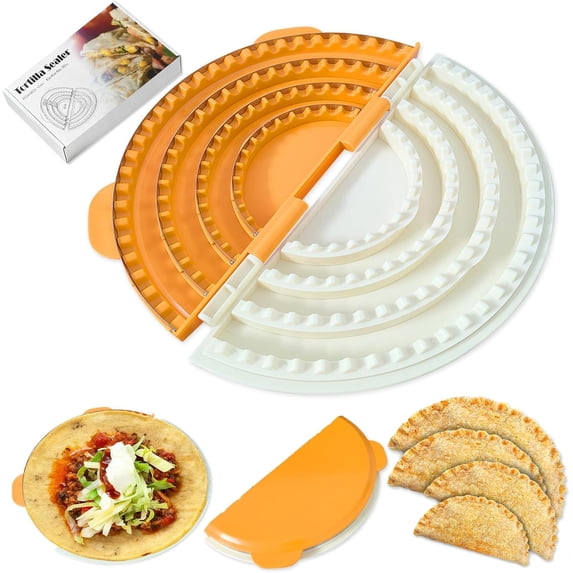4-in-1 Tortilla Sealer Crimper Press – Adjustable 4"-6"-8"-10" Tortilla ...