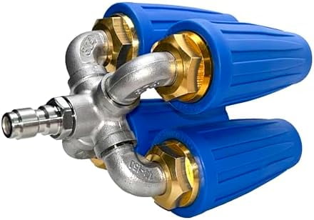 4-in-1 Turbo Nozzle Pressure Washer, 4000 PSI & 2.0 Orifice Quadruple ...