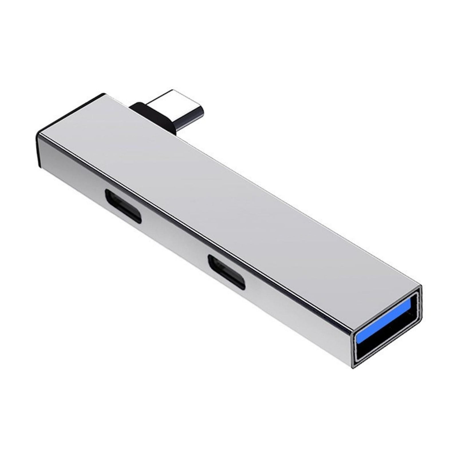 4 in 1 USB C Hubs with USB C,USB Port Adapter Type C to 2Type C+USB ...