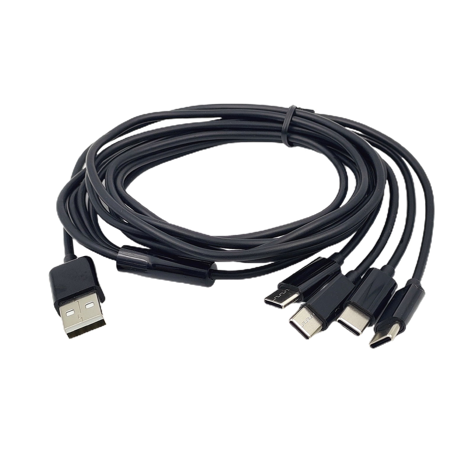 4-in-1 USB C Splitter Cable Multi Charger Cable with 4Type-C Male Plugs ...