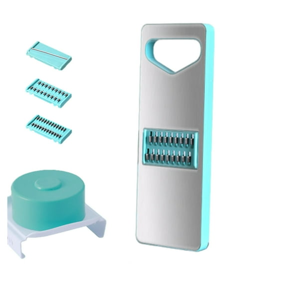 4-in-1 Vegetable Chopper with Suction Base, Stainless Steel Onion ...