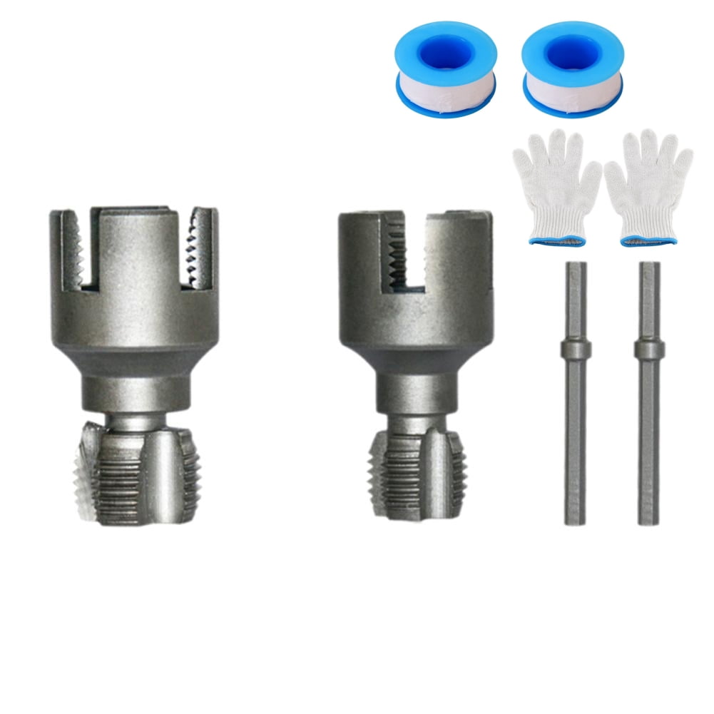 4 in 1 Water Pipe Wrench, 1/2" & 3/4" Internal & External Pipe ...