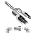 4 in 1 Water Pipe Wrench Threader, Dual-Function for 1/2" 3/4" 1" PVC ...