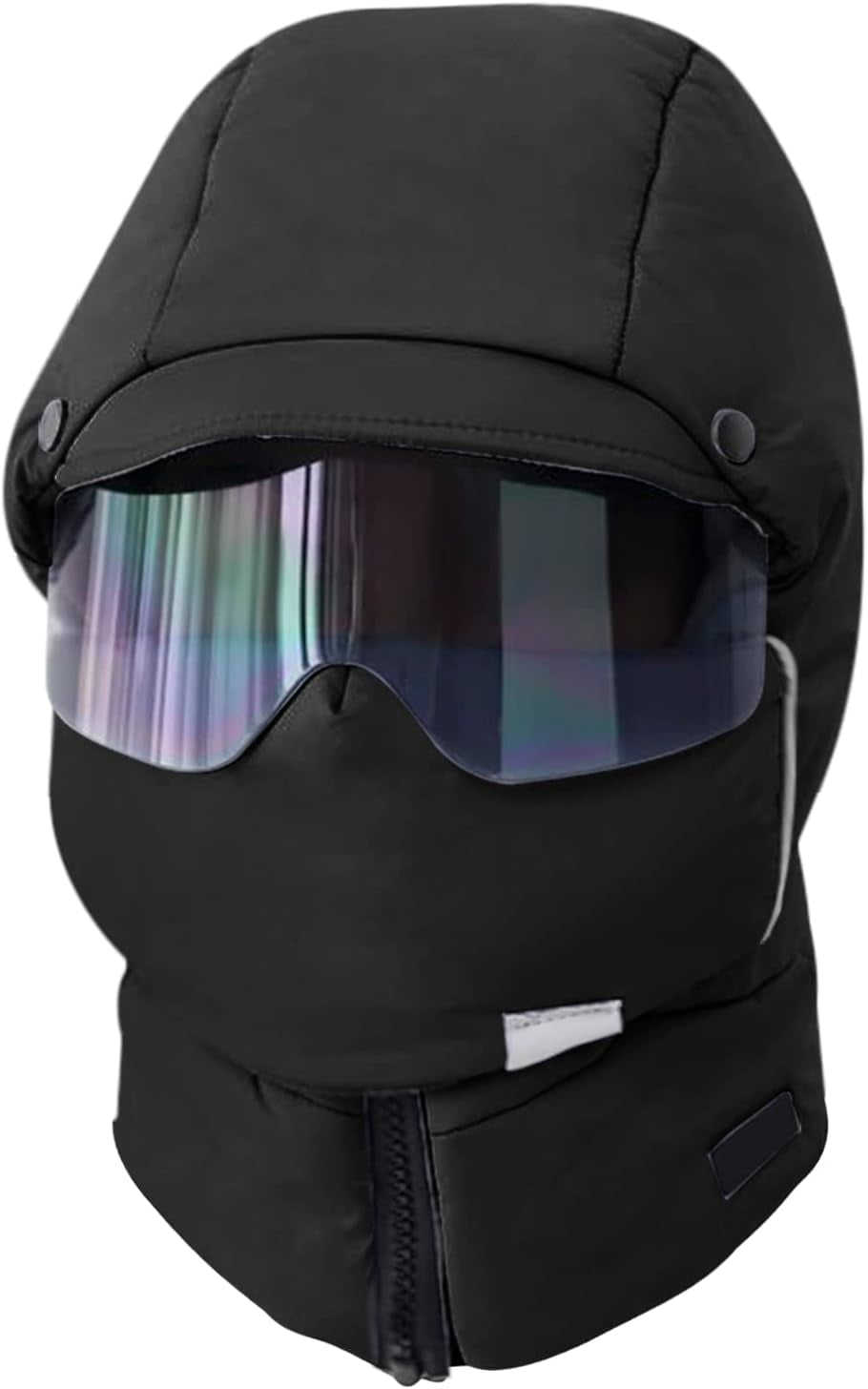 4 in 1 Waterproof Ski Cap with Removeable Mask One-Piece Goggles ...