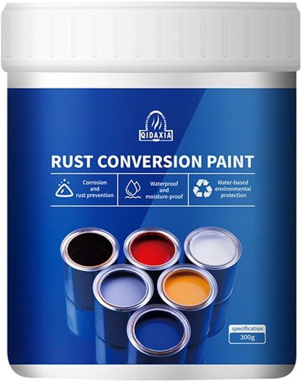 4-in-1 Weatherproof Rust Converter Paint for Metal,300g Rust Conversion ...