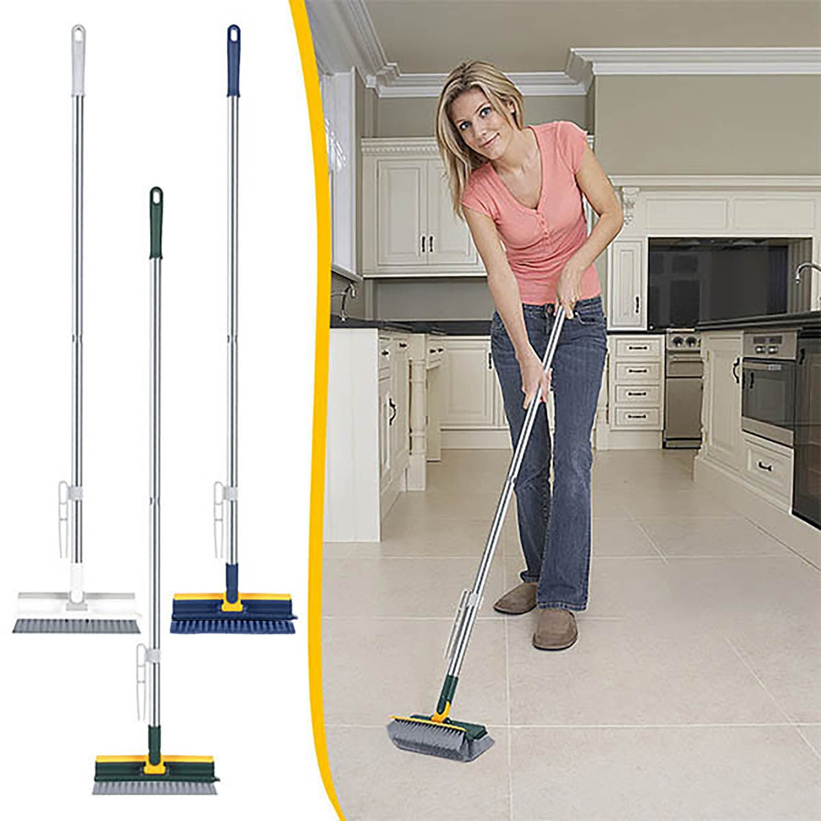 4-in-1 Window Squeegee for Home, All-in-1 Cleaner Tool for Outdoor ...