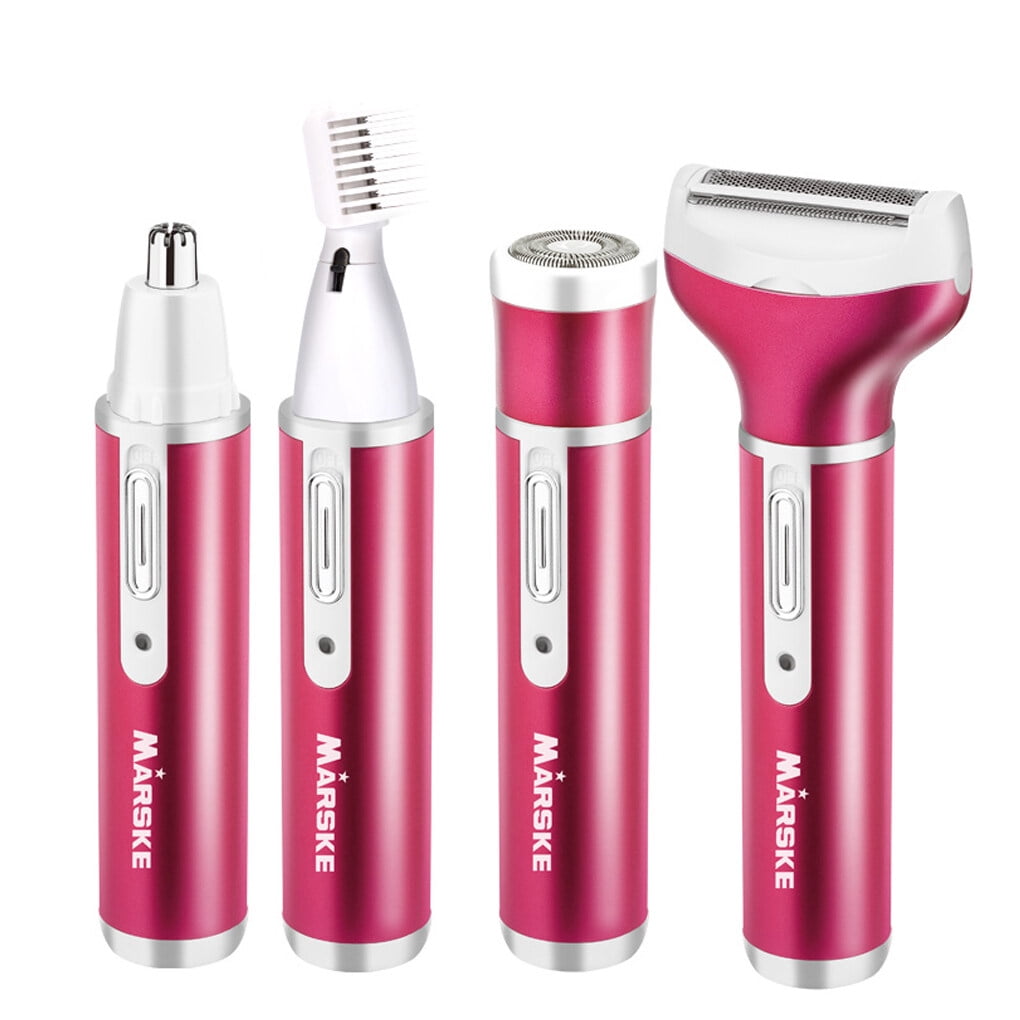 4 in 1 Women Shaver Painless Hair Removal Epilator Shaving Machine Face ...