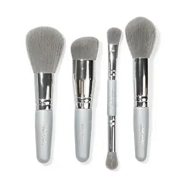 4-in-1 makeup brush set | travel-sized brush set with cruelty-free ...