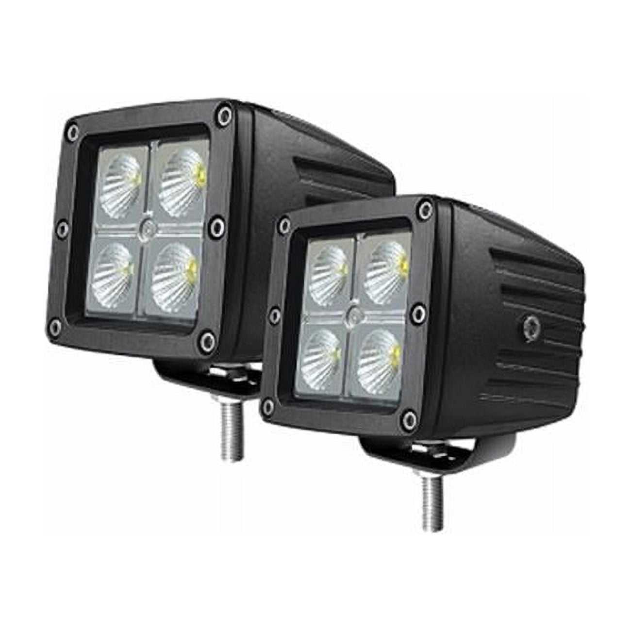 4 in. 16 watt LED Flood Light - Set of 2 - Walmart.com