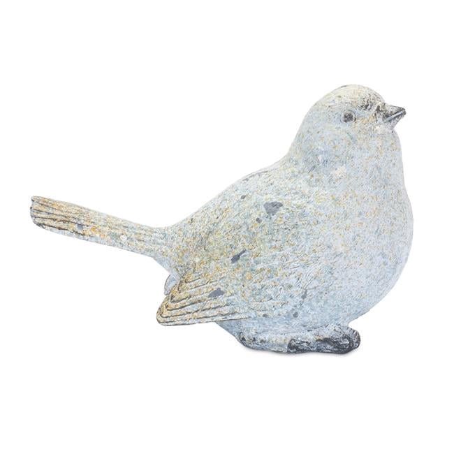 4 in. Blue & Green Polyresin Bird Bird Figurine, Set of 4 - Walmart.com