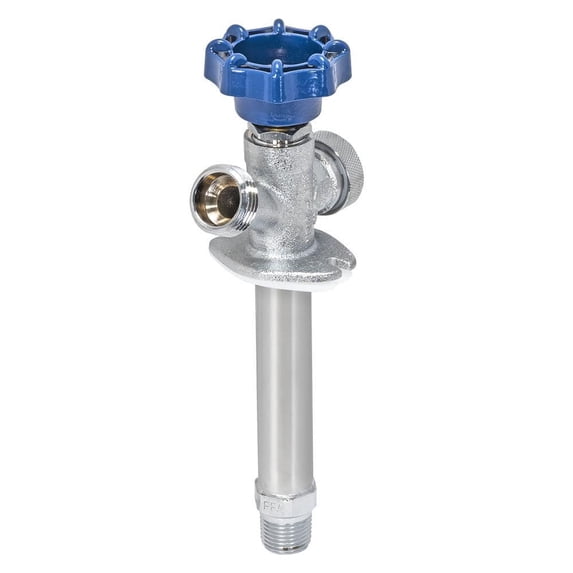 4 in. Brass Compression x MIP Frost Free Sillcock with Vacuum Breaker ...
