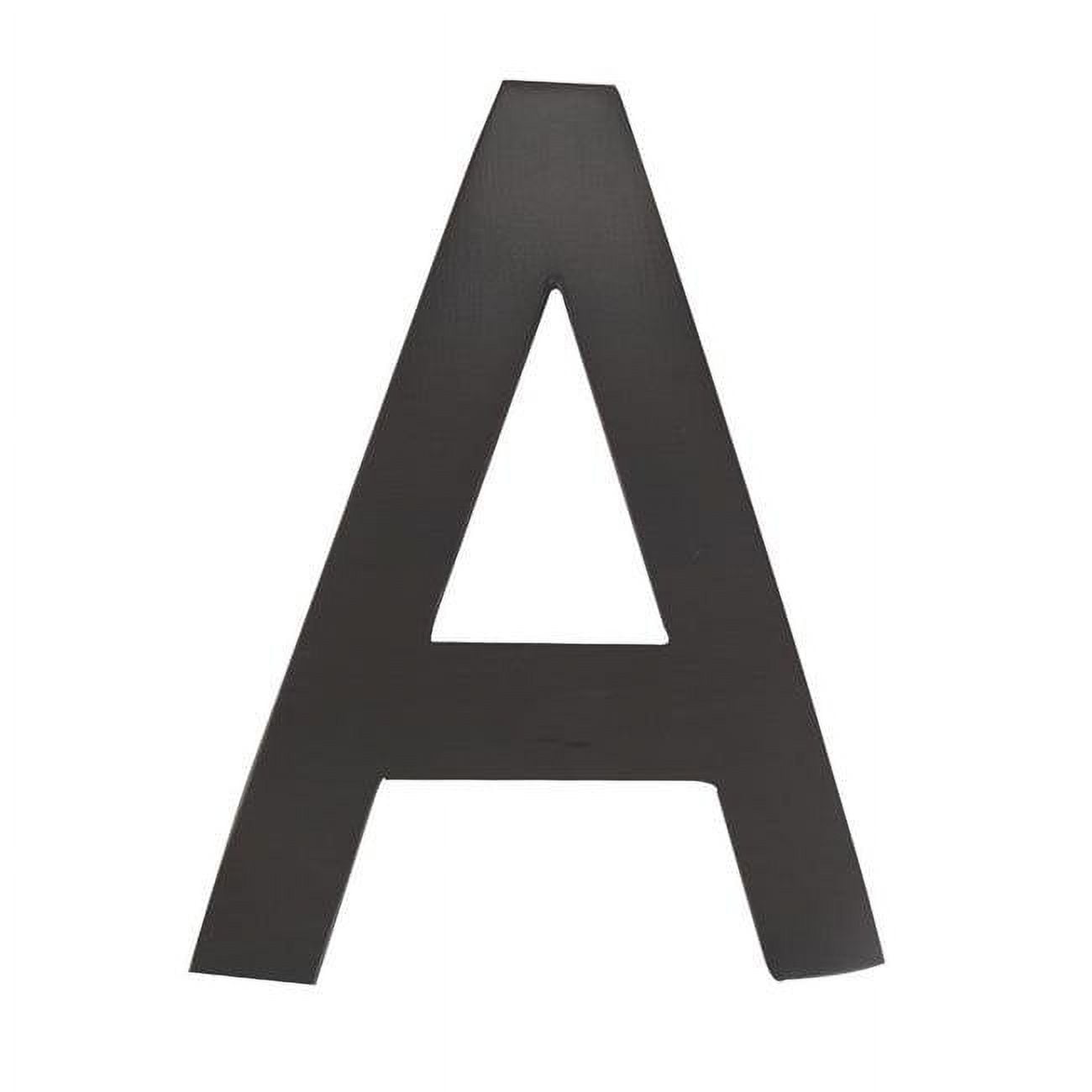 4 in. Brass Floating House Letter A Dark Aged Copper - Walmart.com
