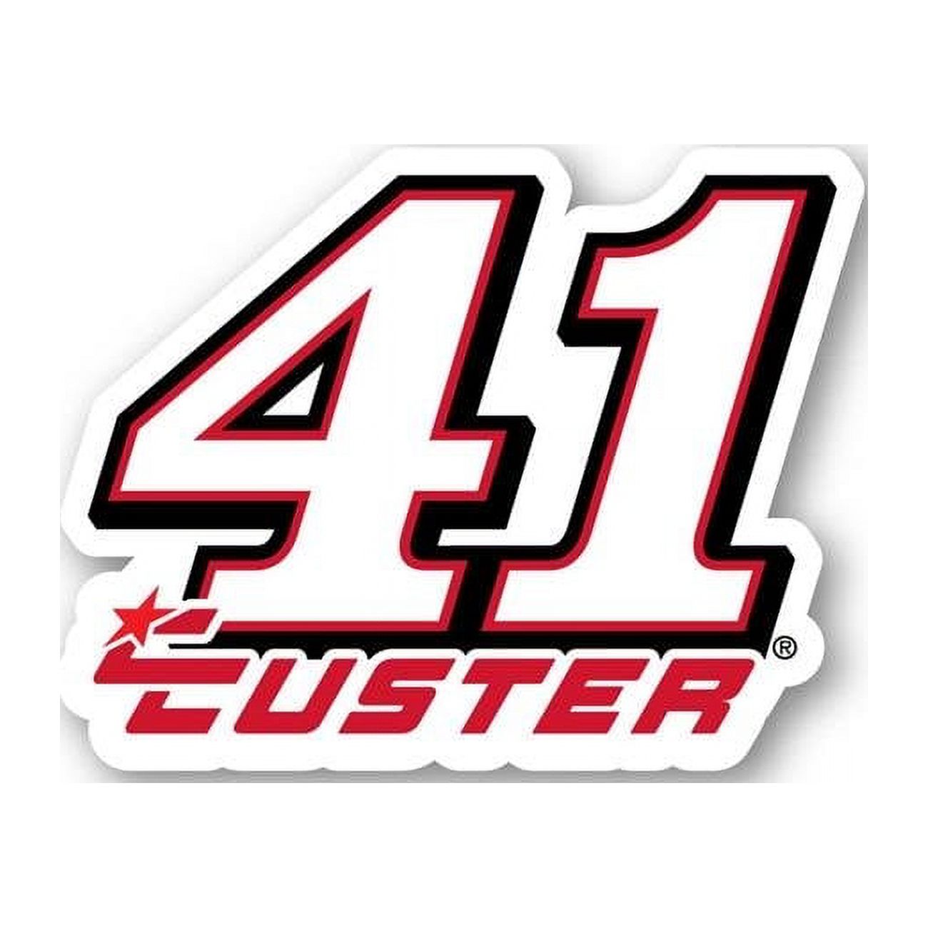 4 in. Cole Custer No.20 Die Cut Decal - Walmart.com