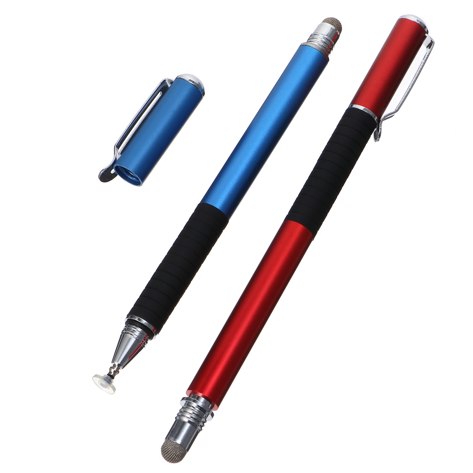 4 in Computer Screen Touch Pen Drawing Disc Stylus Pens Cell Phone Red ...