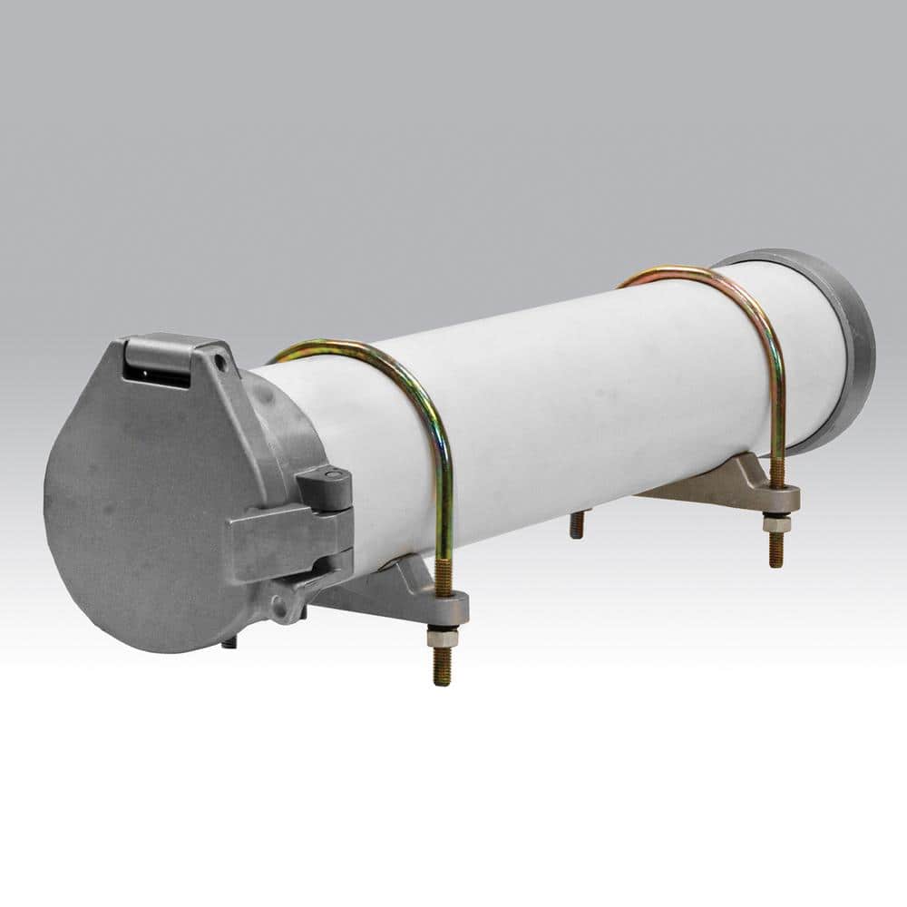 4 in. Dia. PVC Conduit Carrier Tube Pipe Holder Mounting Kit for Work ...