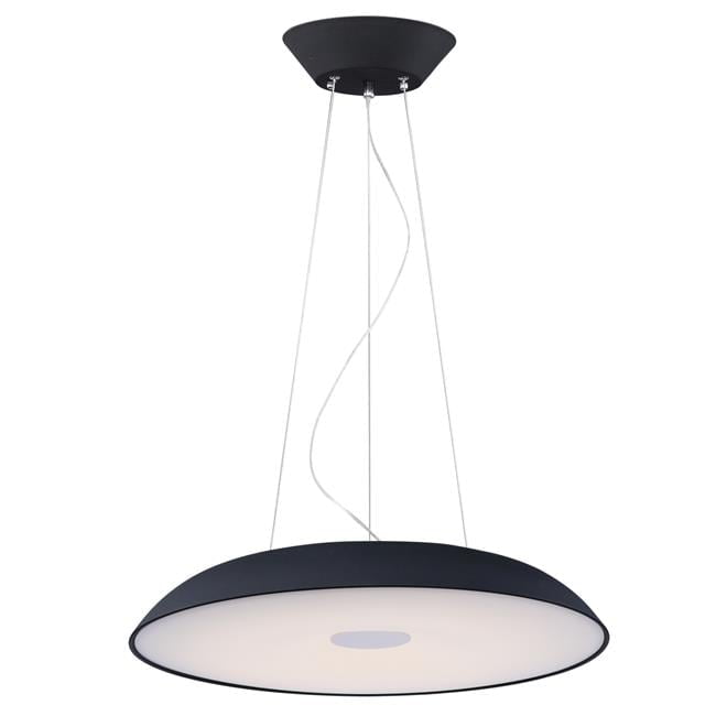 4 in. Dimple LED Pendant Ceiling Light, Black - Walmart.com