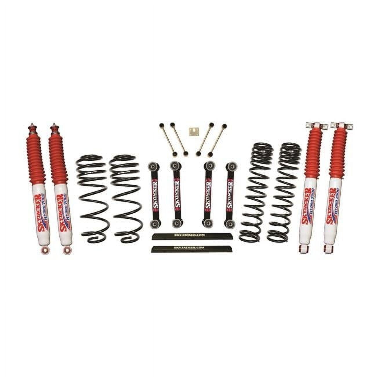 4 in. Dual Rate Long Travel with OE Style Front-Rear Links & Hydro 7000 ...