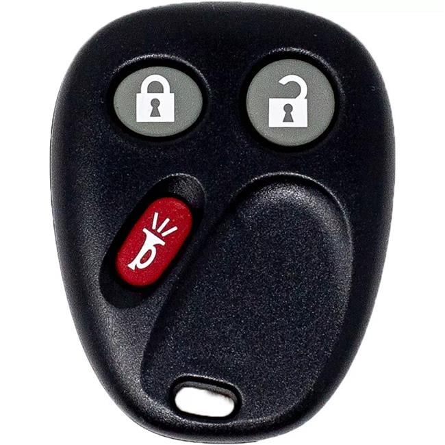 4 in. GMC Replacement Car Remote for 2003-2007 Cadillac Escalade, Black ...