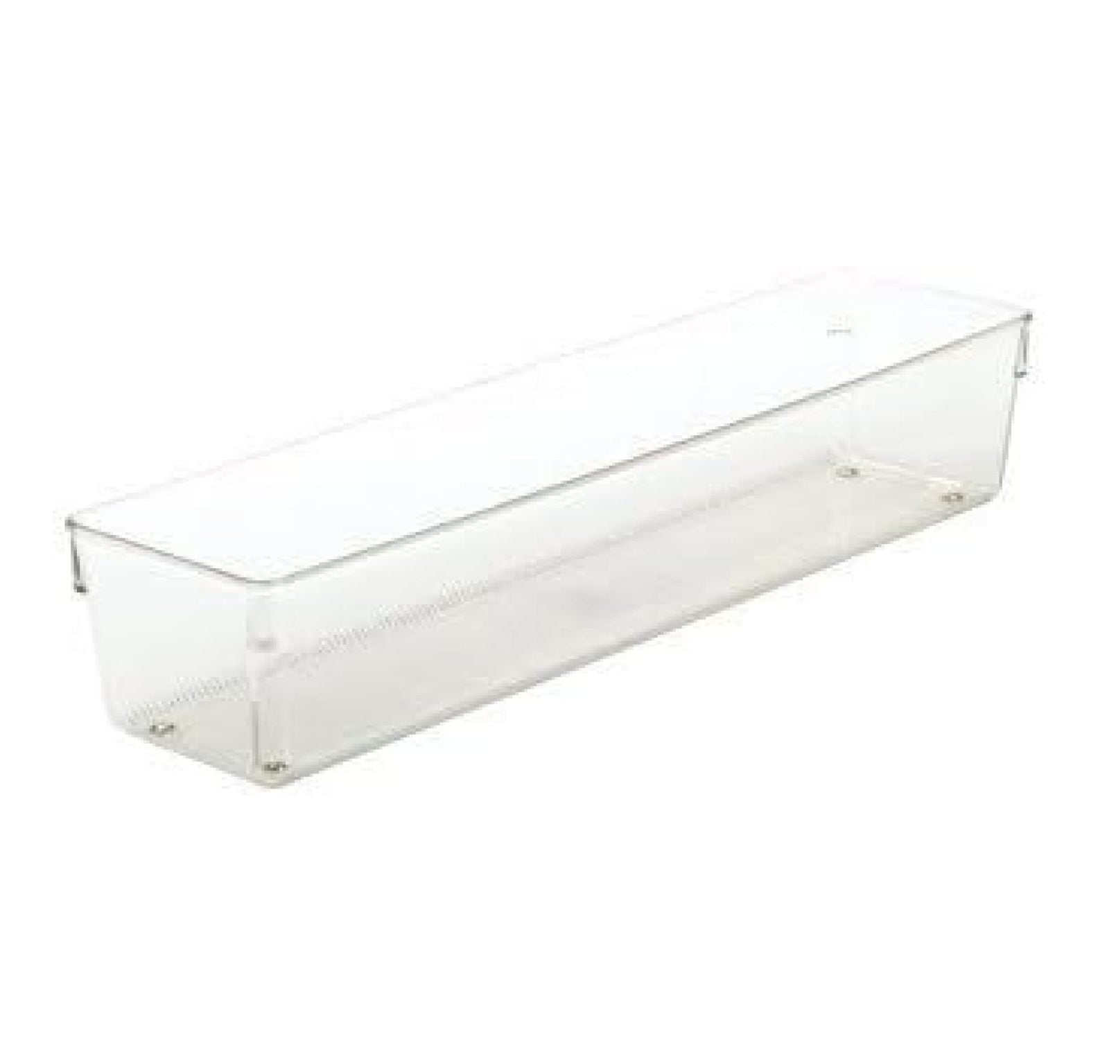 4 in. H x 3 in. W x 16 in. L Clear Plastic Drawer Organizer - Walmart.com