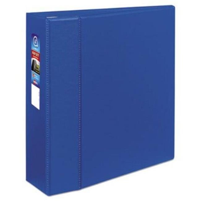 4 in. Heavy-Duty EZD Reference Binder, Blue - Walmart.com