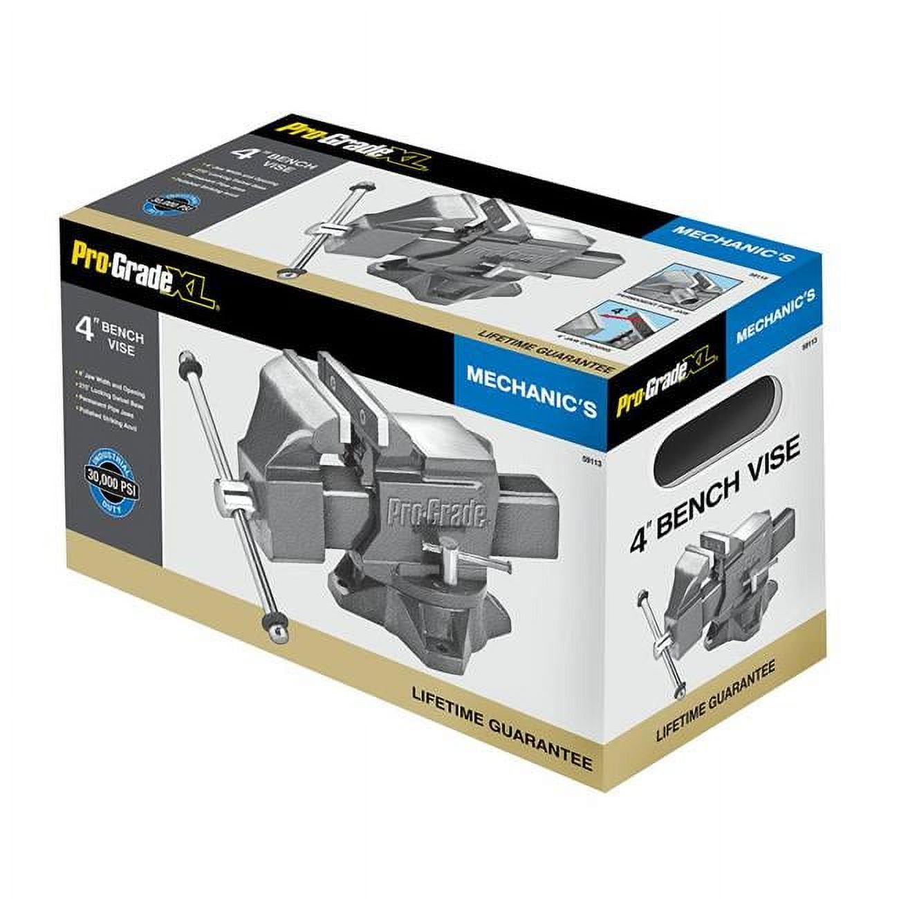 4 in. Heavy Duty Swivel Bench Vise - Walmart.com