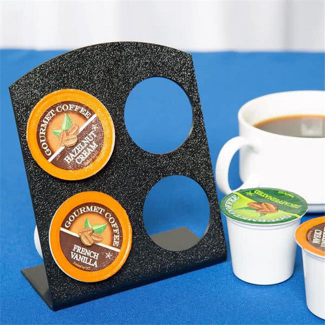 4 in. Hole K-Cup Holder - Black - Walmart.com