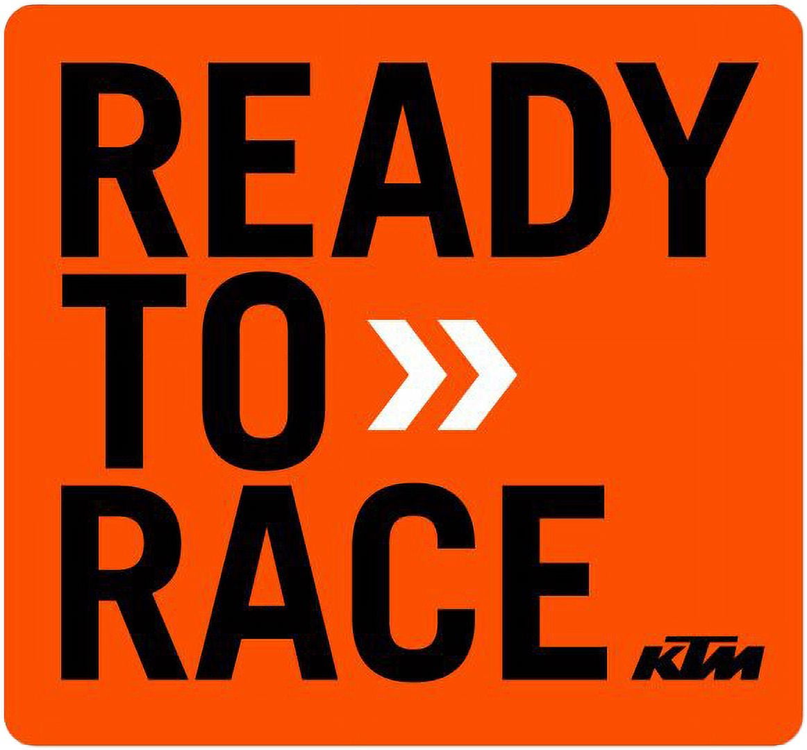 4 in. KTM Ready to Race Decal Sheet - Walmart.com