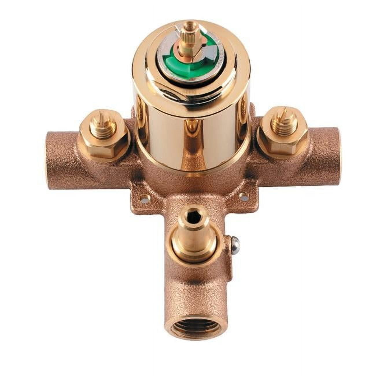 4 in. Pressure Balanced Tub & Shower Valve with Diverter, Polished ...