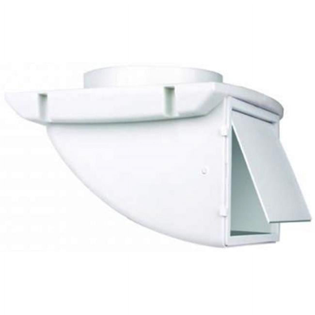 4 in. Soffit Dryer Vent Cap, White - Walmart.com