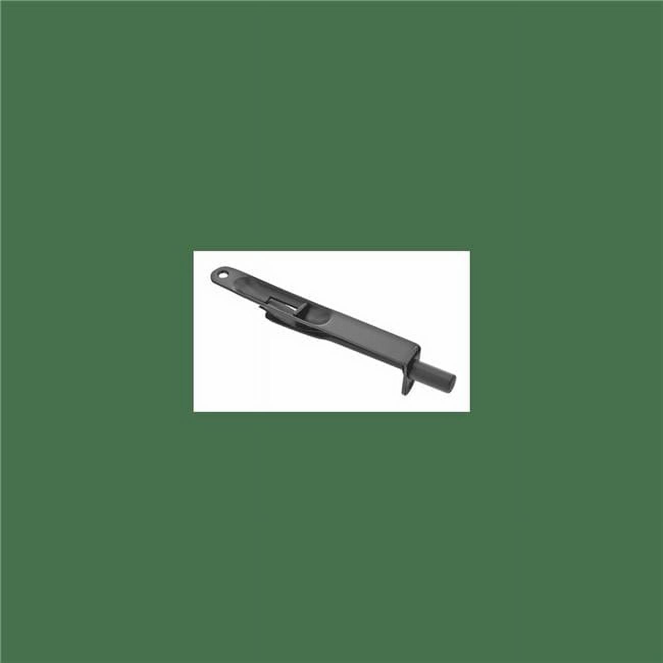 4 in. Square Corner Flush Bolt, Flat Black - Walmart.com