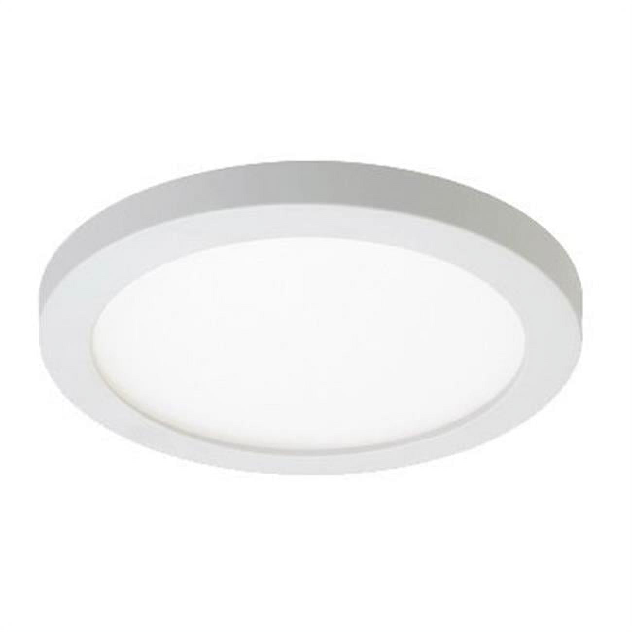 4 in. White Round LED Surface Mount Retrofit Trim Kit - Walmart.com
