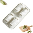 4-in-a-row pistachio nut shaped mousse French chiffon cake food grade ...