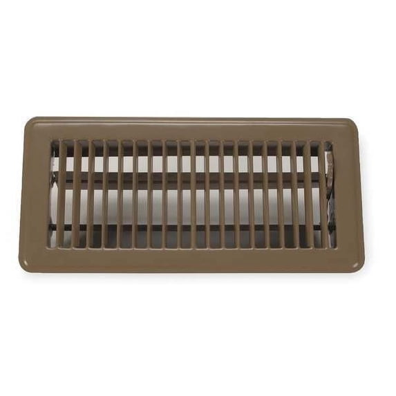 Manufacturer Varies Floor Register 5.5 X 11.5, Brown, Steel 4JRR4 ...