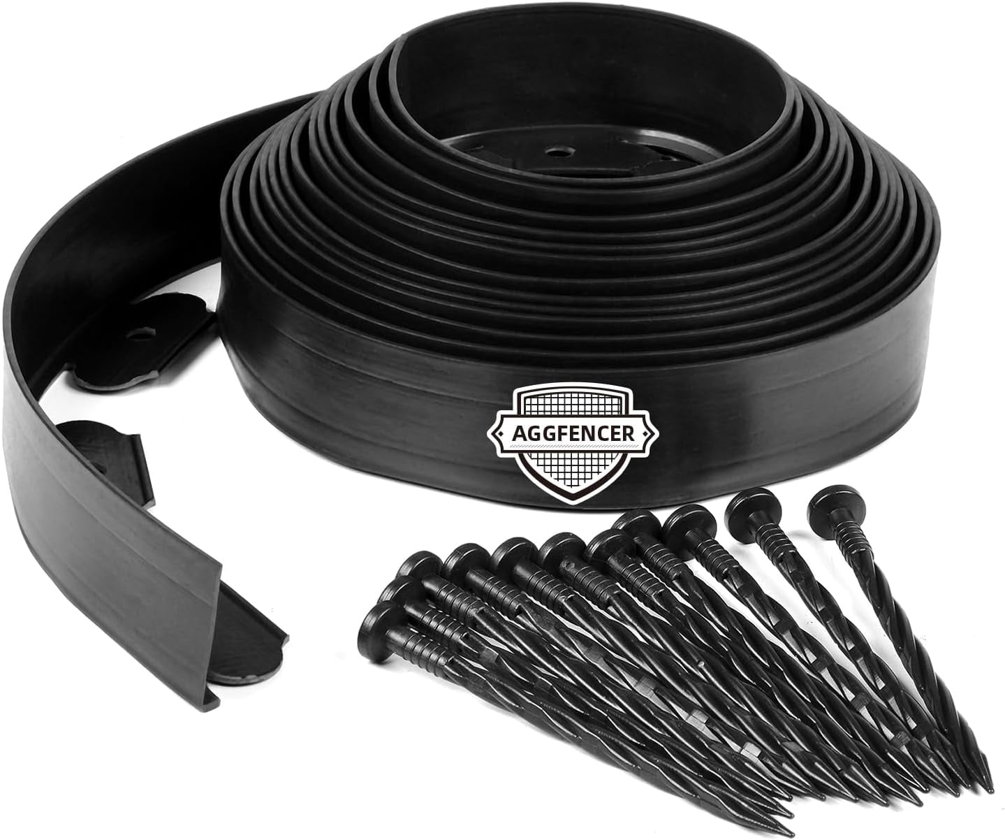 4 in x 25 Ft Garden Landscape Edging, No Dig Garden Edging Border Kit ...