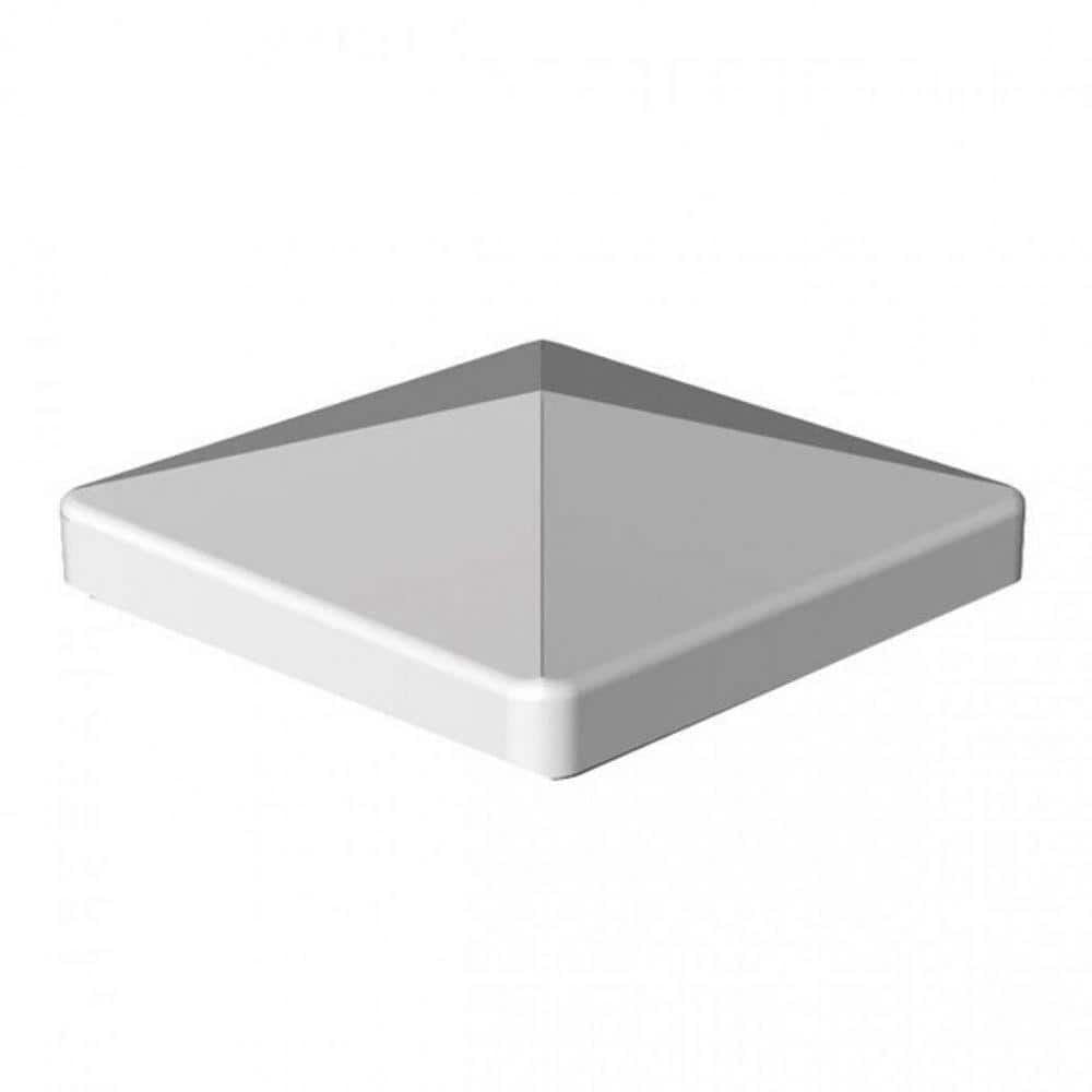 4 in. x 4 in. Vinyl Flat Post Cap - Walmart.com