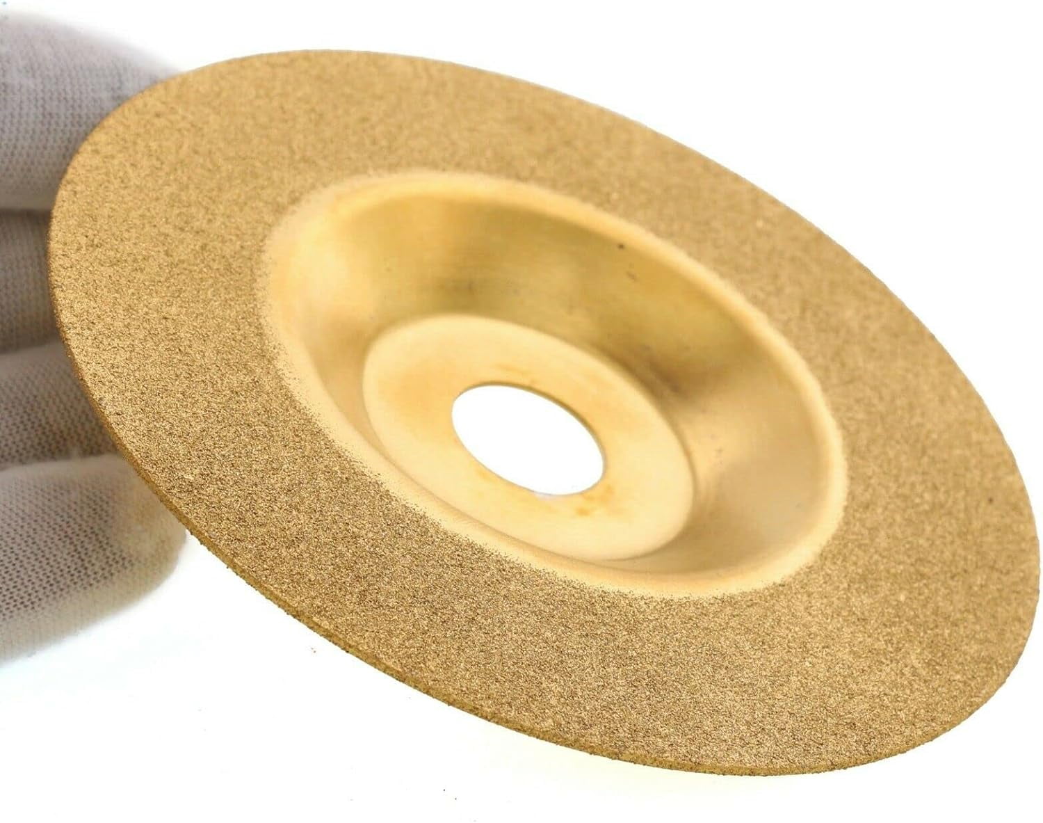 4" inch 100mm Diamond Grinding Disk Grit 150 Convex Wheels Disc Coated ...