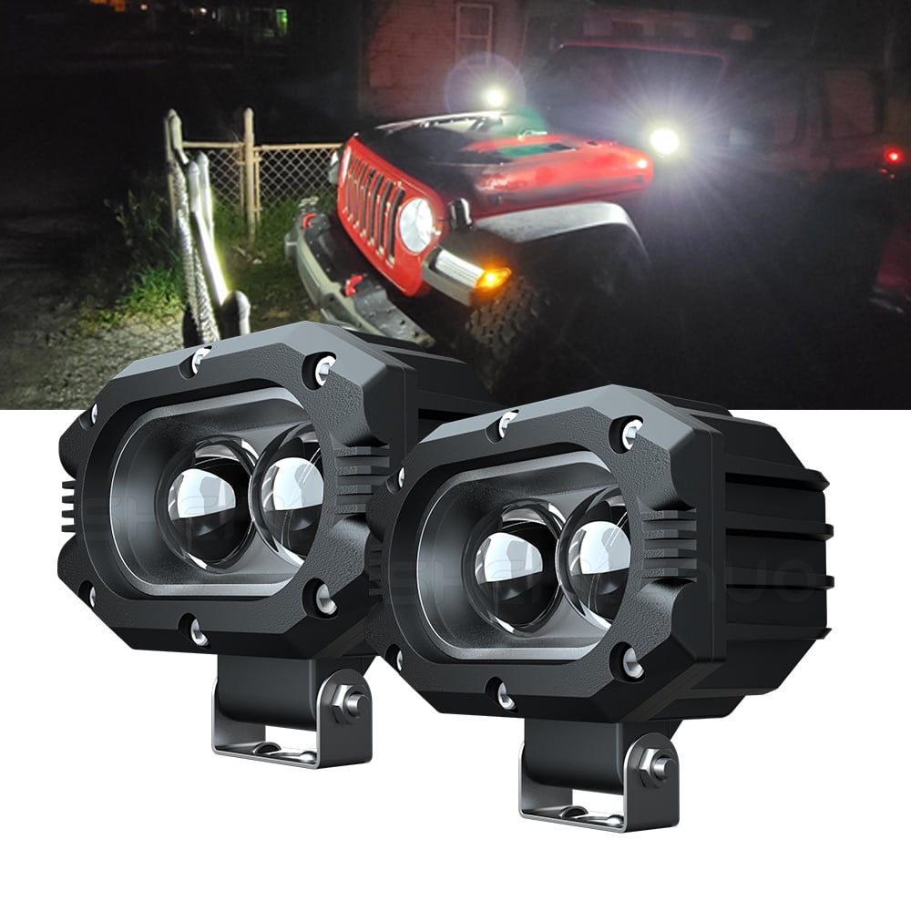 4"inch 30W LED Work Light Bar 4WD Offroad SPOT Pods Fog ATV SUV Driving ...